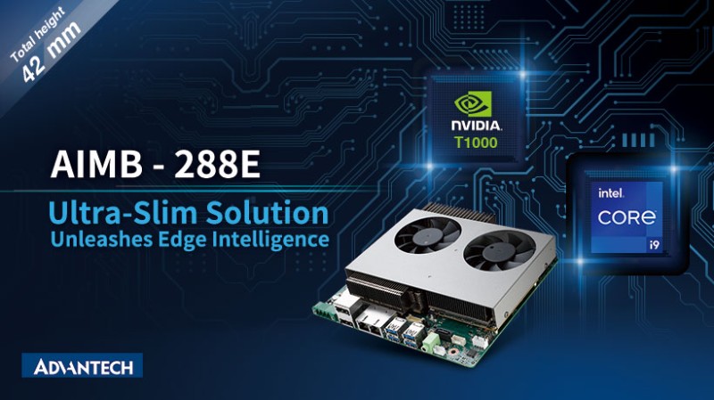 Advantech's Powerful AIMB-288E Speeds-Up Edge AI Deployment