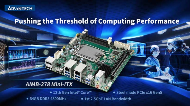 AIMB-278 Motherboard Boasts 40% Increase in Performance - Esis