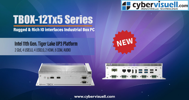 TBOX-12Tx5 Fanless PCs Deliver High Performance, Rich I/O - Esis
