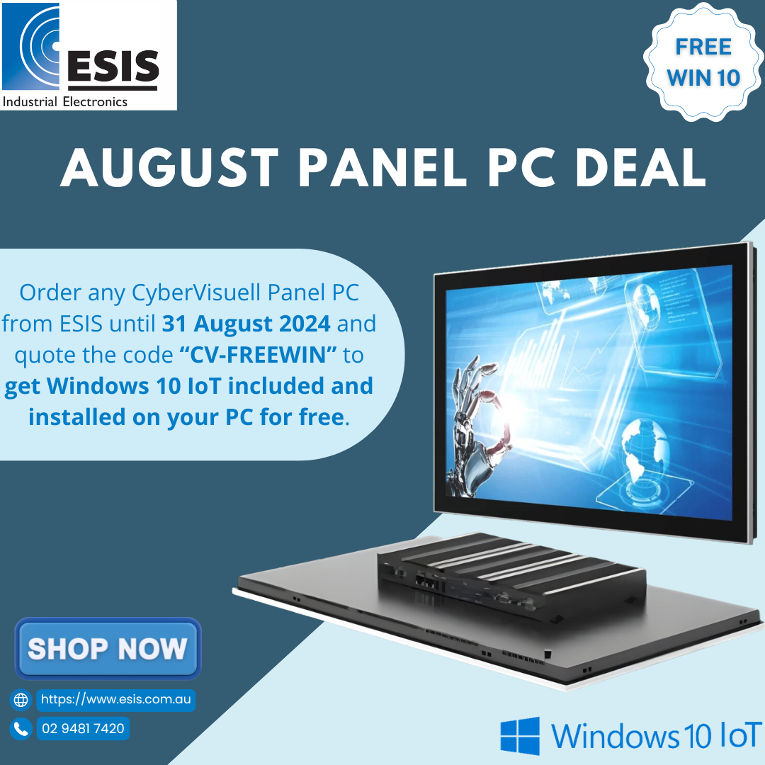 Buy a CyberVisuell Panel PC and Get Windows 11 IoT Free!