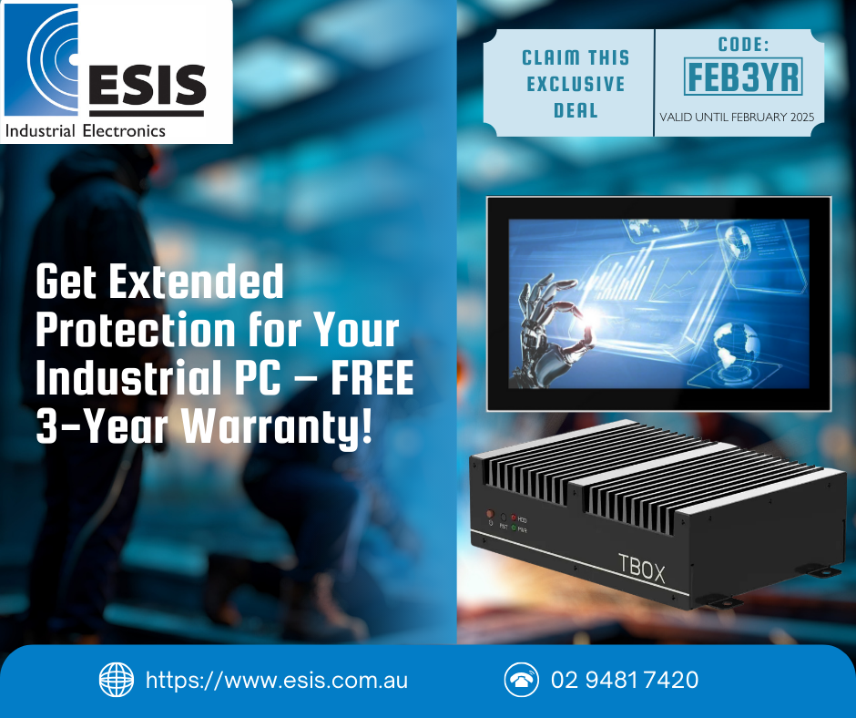 Free 3-Year Warranty for Selected CyberVisuell Fanless PCs!